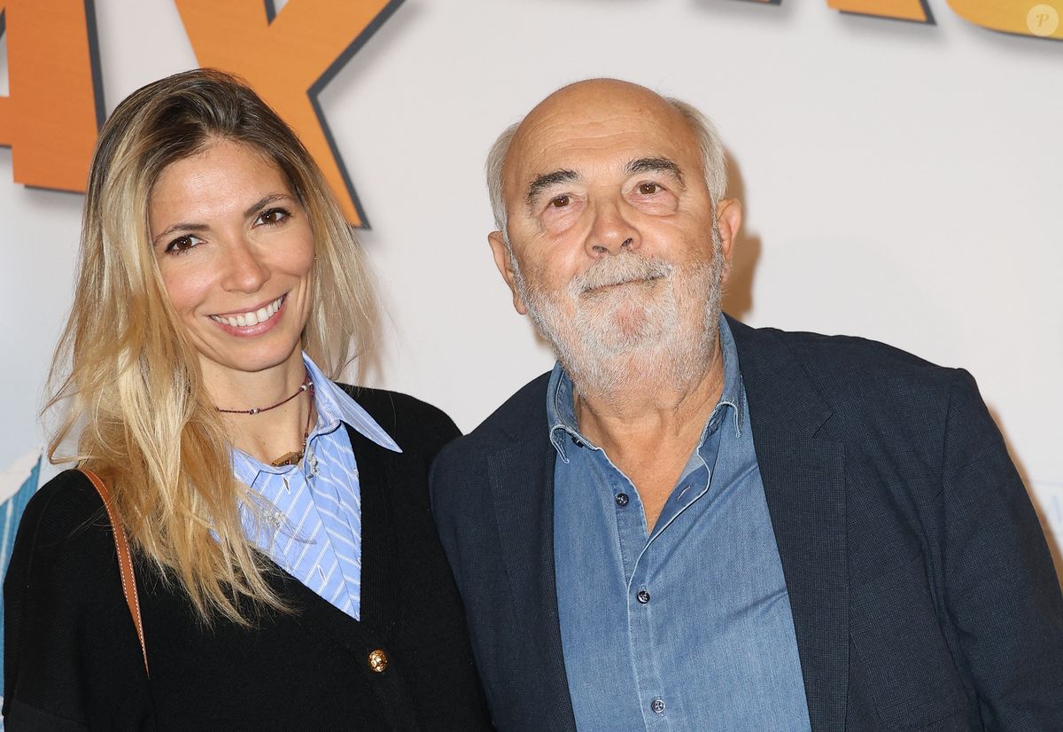 Photo : Gérard Jugnot et sa femme Patricia Campi - Première du film "3 ...