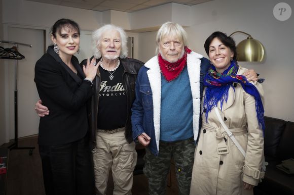 Photo : Exclusif - Hugues Aufray, sa femme Murielle, Renaud et sa femme ...
