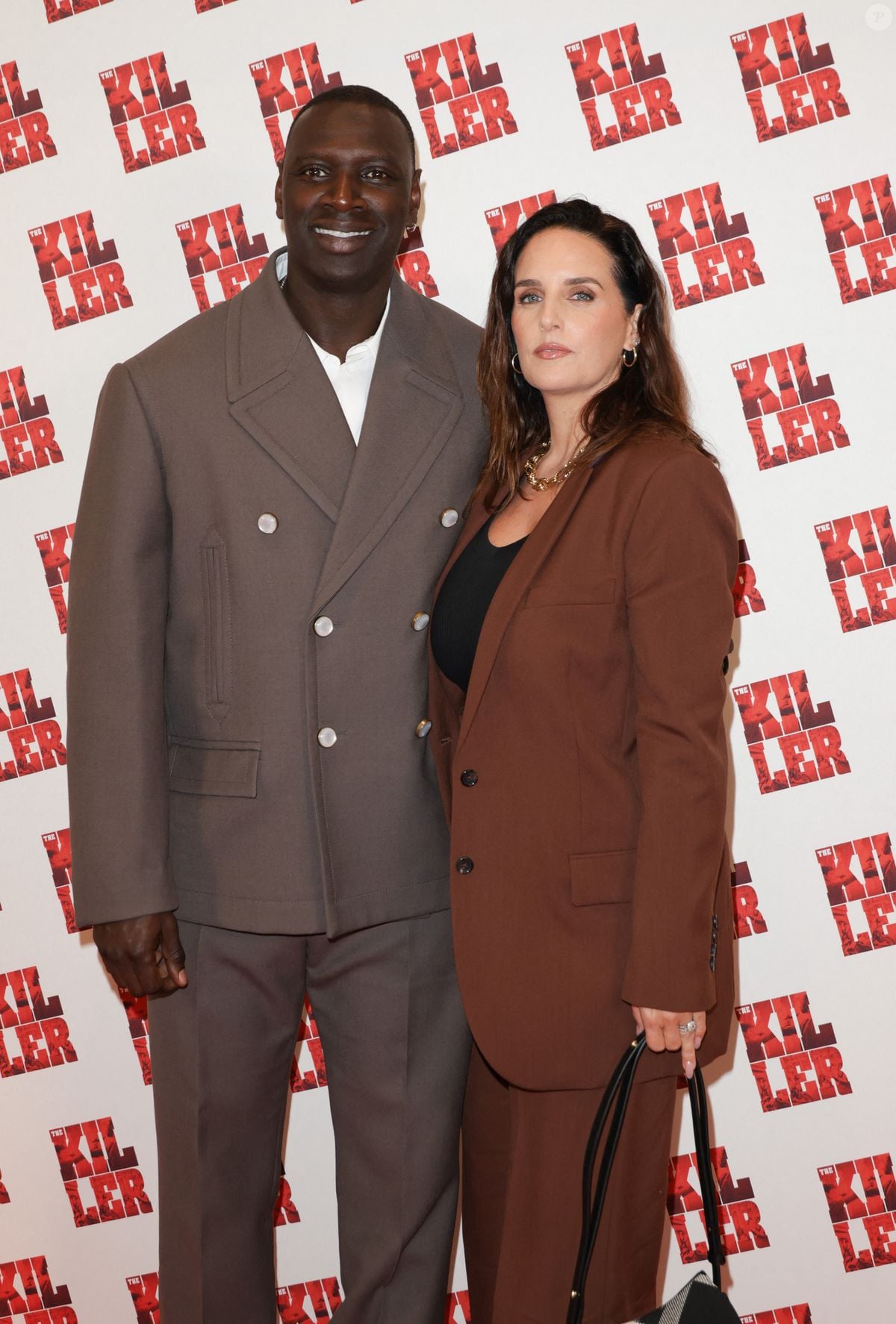 Photo : Omar Sy et Hélène Sy - Avant-première du film "The Killer" au ...