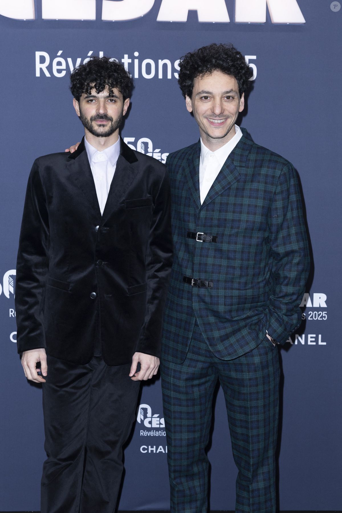 Photo : Michael Zindel et Noé Debré - Photocall de la soirée "Cesar ...