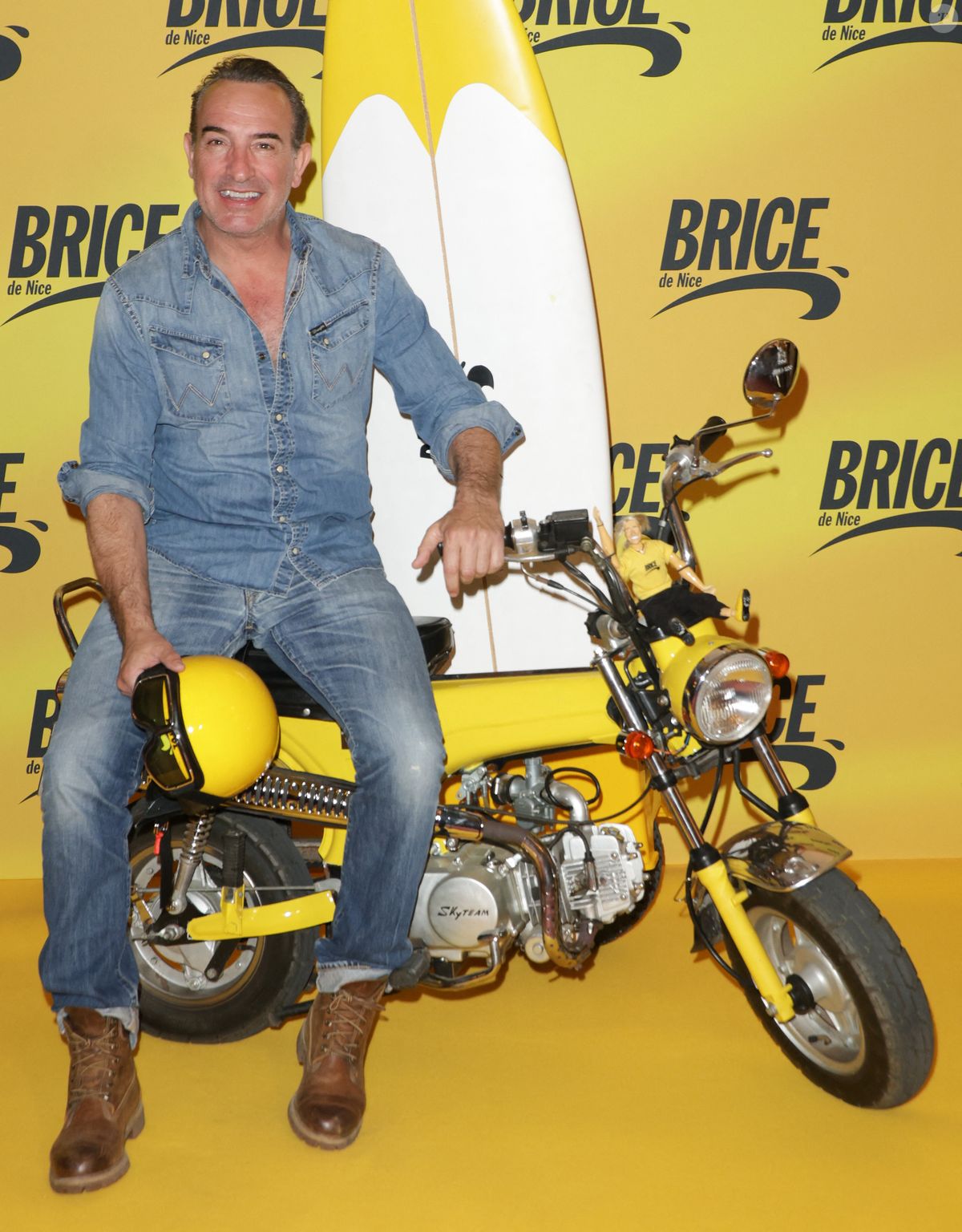 Photo : En effet, dimanche 6 avril, Jean Dujardin a fêté les 20 ans de "Brice de Nice" Jean ...