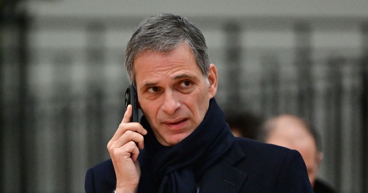 Le milliardaire Rodolphe Saadé, propriétaire du groupe BFMTV, fait ...