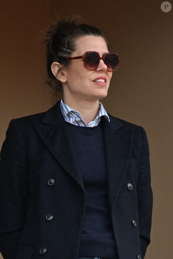 Photo : Charlotte Casiraghi - La famille princière assiste à la finale ...