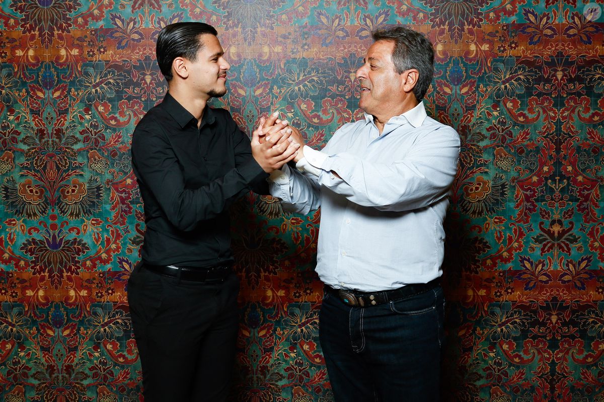 Photo : Exclusif - Rendez-vous avec Chico et son fils Mario au Palais ...