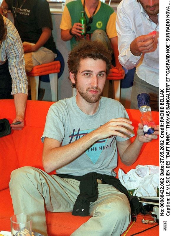 Photo : Thomas Bangalter est quant à lui longtemps resté masqué ...