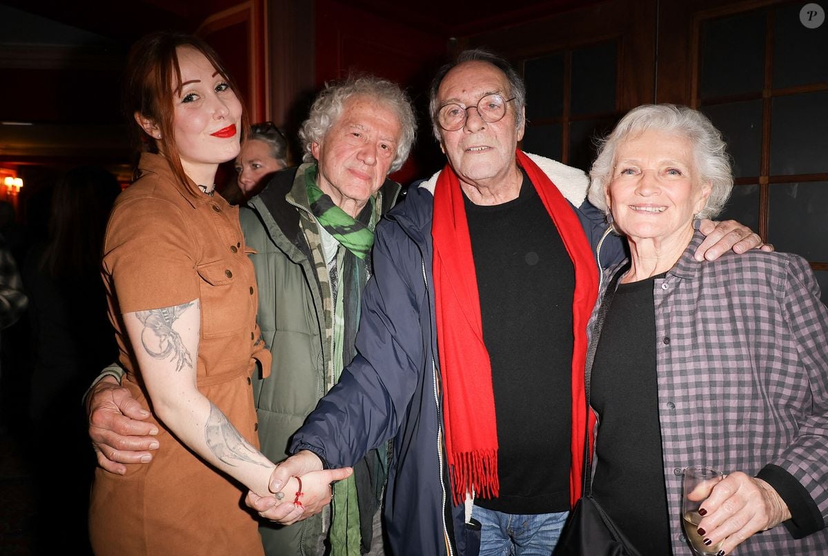 Photo : Jean-Luc Moreau et sa compagne Elie Addams , Romain Sardou et ...