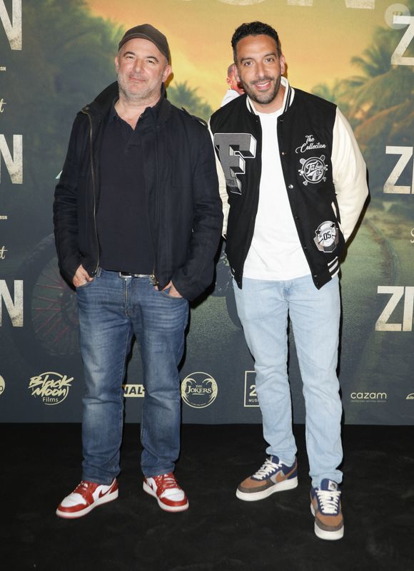 Un adorable enfant avec lui, Jamel Debbouze a fait le show à Paris ...