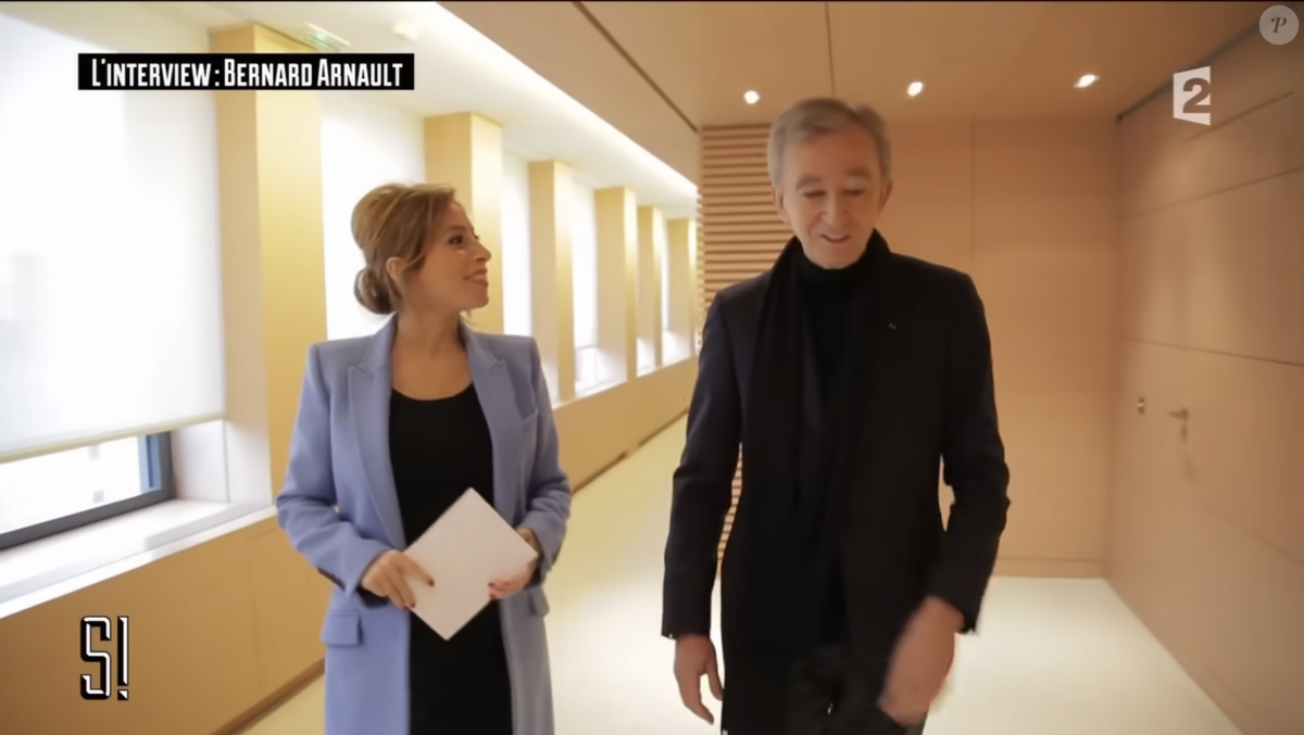 Vidéo : Bernard Arnault se confie à Léa Salamé dans Stupéfiant! - Purepeople