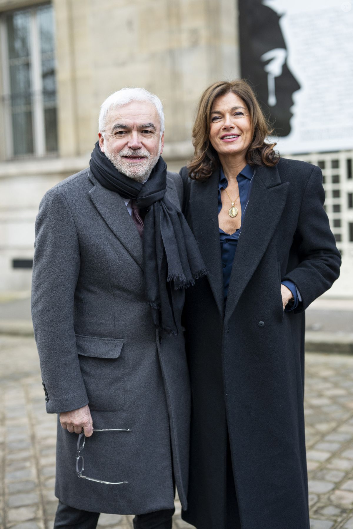 Photo : Pascal Praud et sa compagne Catherine Bancarel - Mariage civil ...