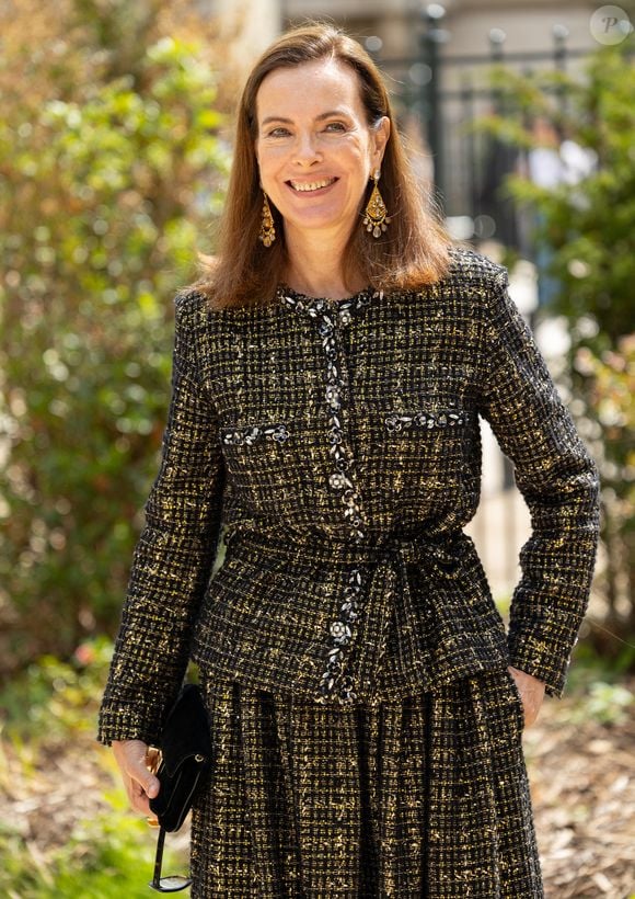 Photo : Carole Bouquet - Arrivées au défilé Chanel Collection Haute ...