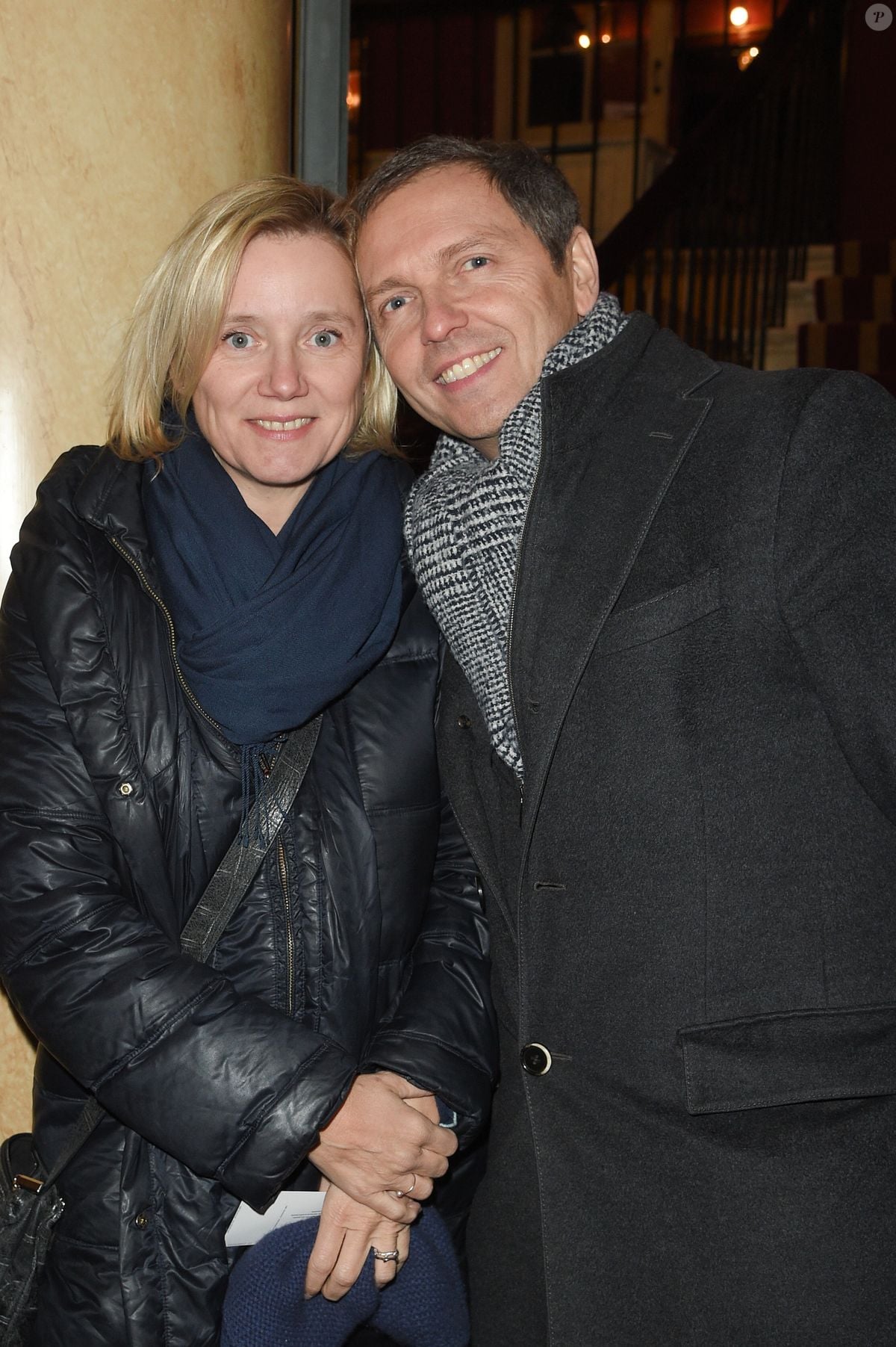 Photo : Semi-exclusif - Thomas Hugues et sa femme Isabelle Roche ...