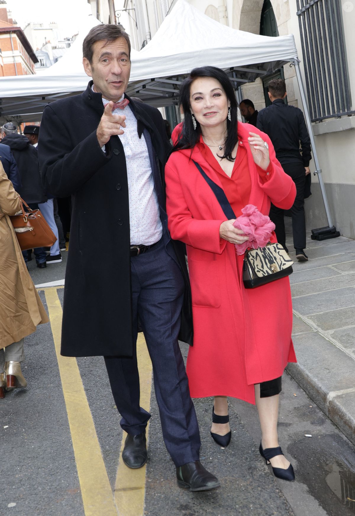 Photo : Thierry Samitier et sa femme - Fête du nouvel an juif Roch ...