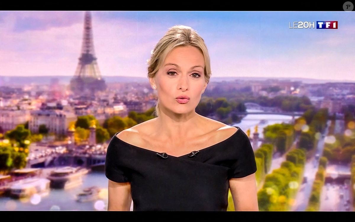 Photo : Audrey Crespo-Mara a fait son retour ce soir (25/07/2025) au JT ...