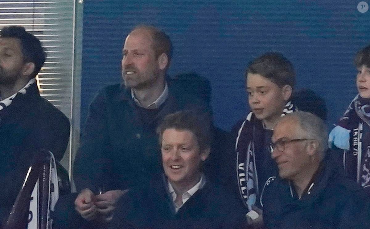 Photo : Le prince William, prince de Galles, et le prince George de ...