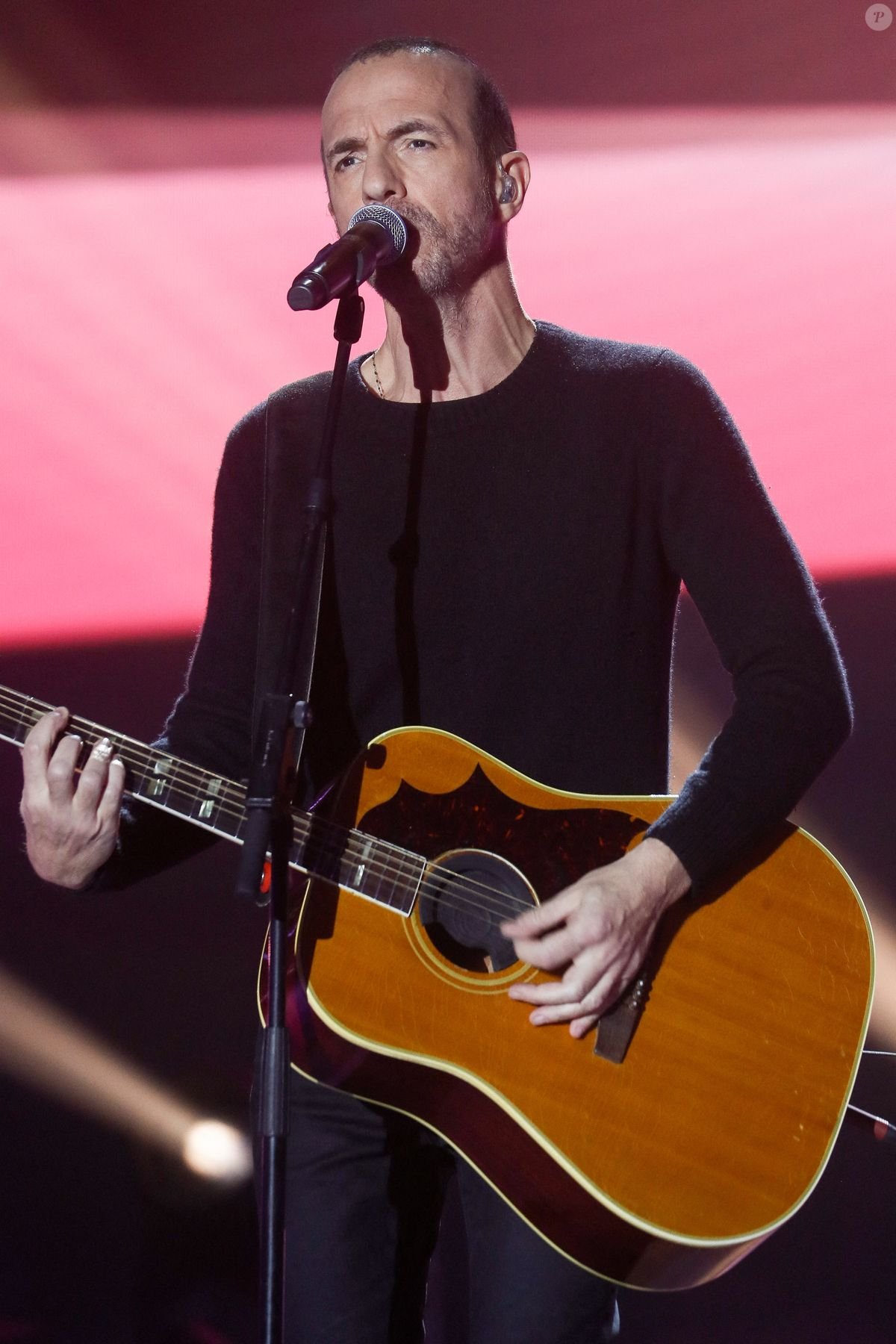 Photo : Exclusif - Calogero - Enregistrement de l'émission "La fête de ...