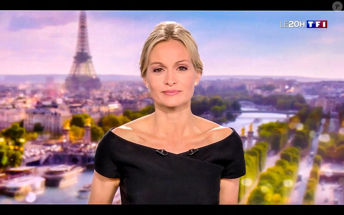Photo : Audrey Crespo-Mara a fait son retour (25/07/2025) au JT de 20h ...