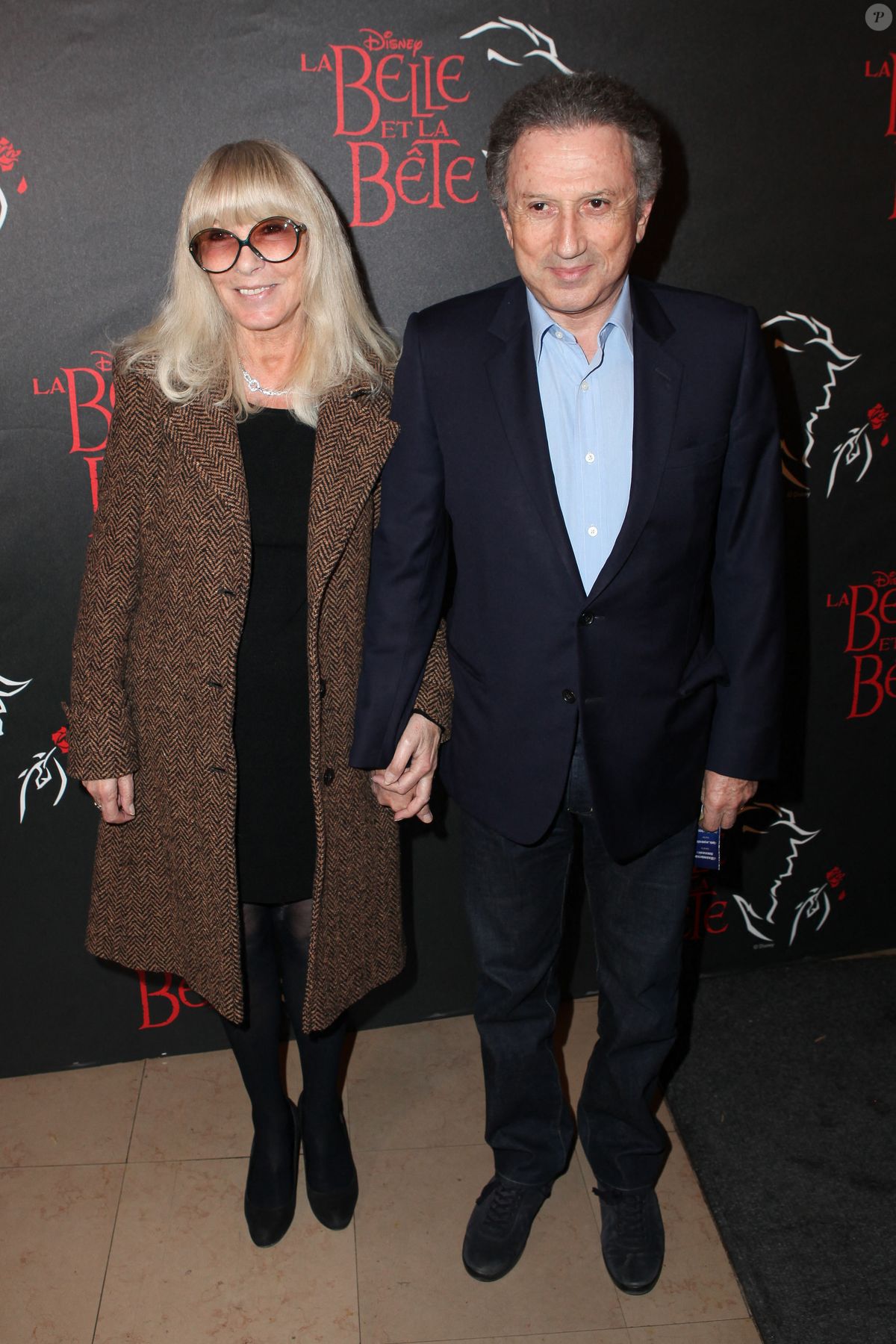 Photo : Michel Drucker et son épouse Dany Saval assistant à la première ...