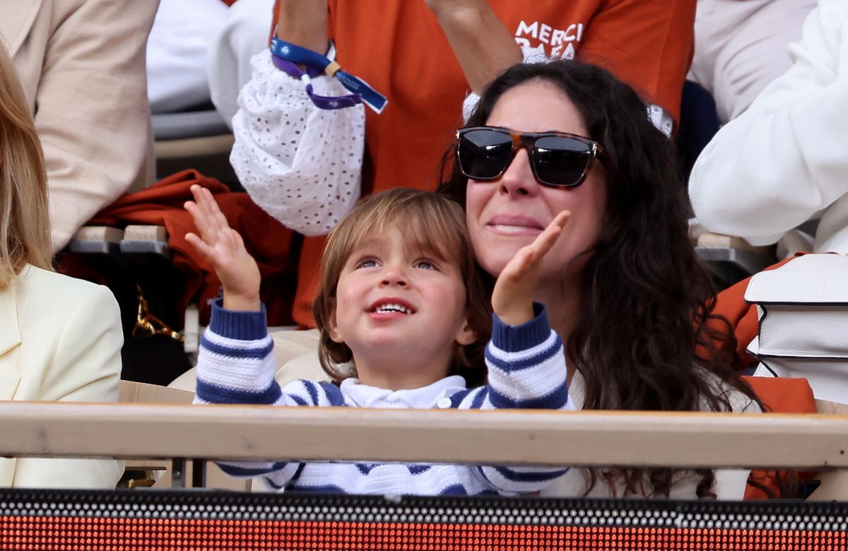 Photo : Xisca Perello, Rafael Junior - Hommage à Rafael Nadal lors des ...