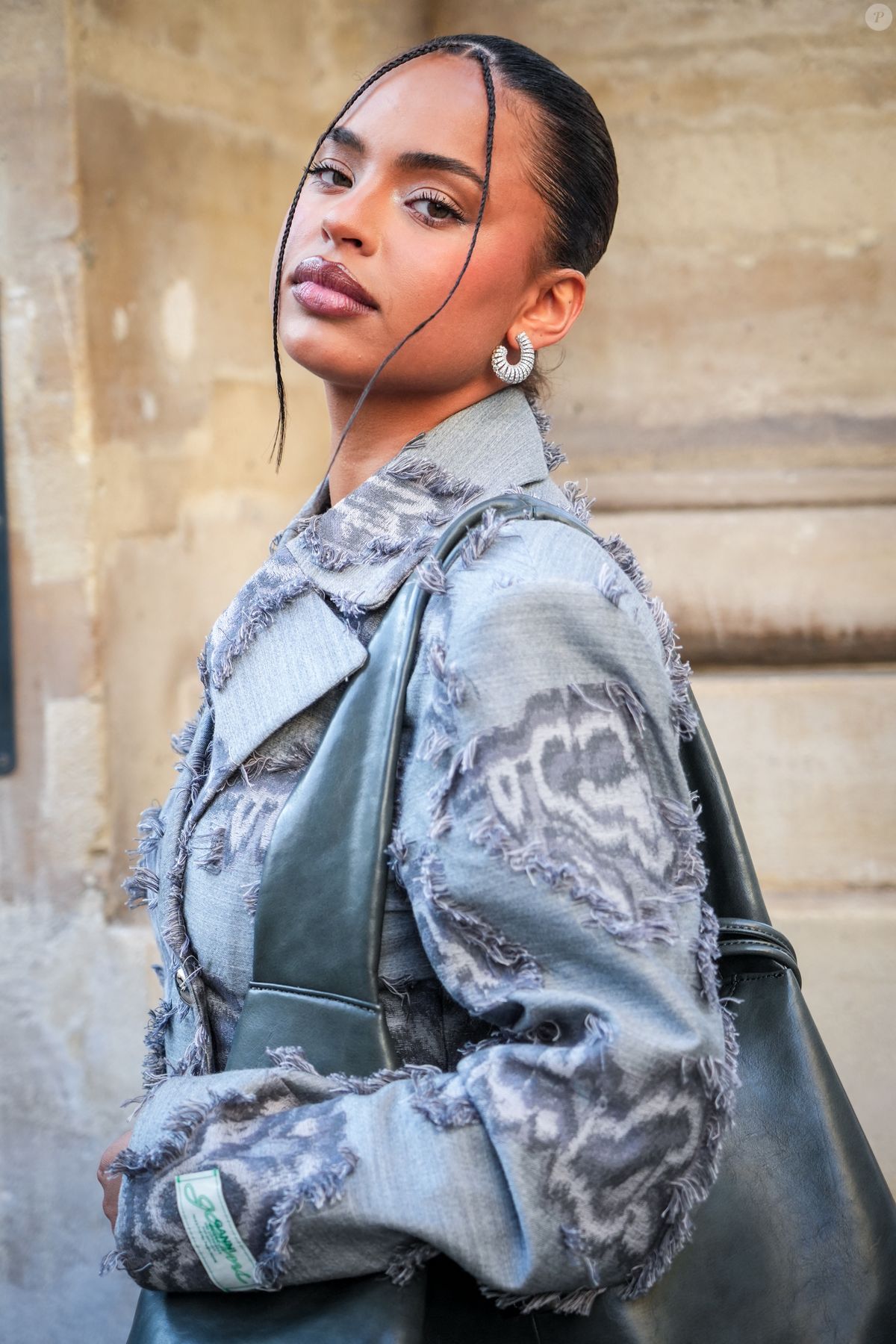 Photo : Paola Locatelli au défilé Ganni Automne/Hiver 2025-2026 à la ...