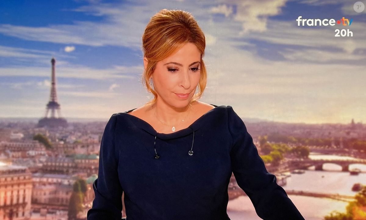 Photo : Captures d'écran - Léa Salamé présente son premier journal de ...