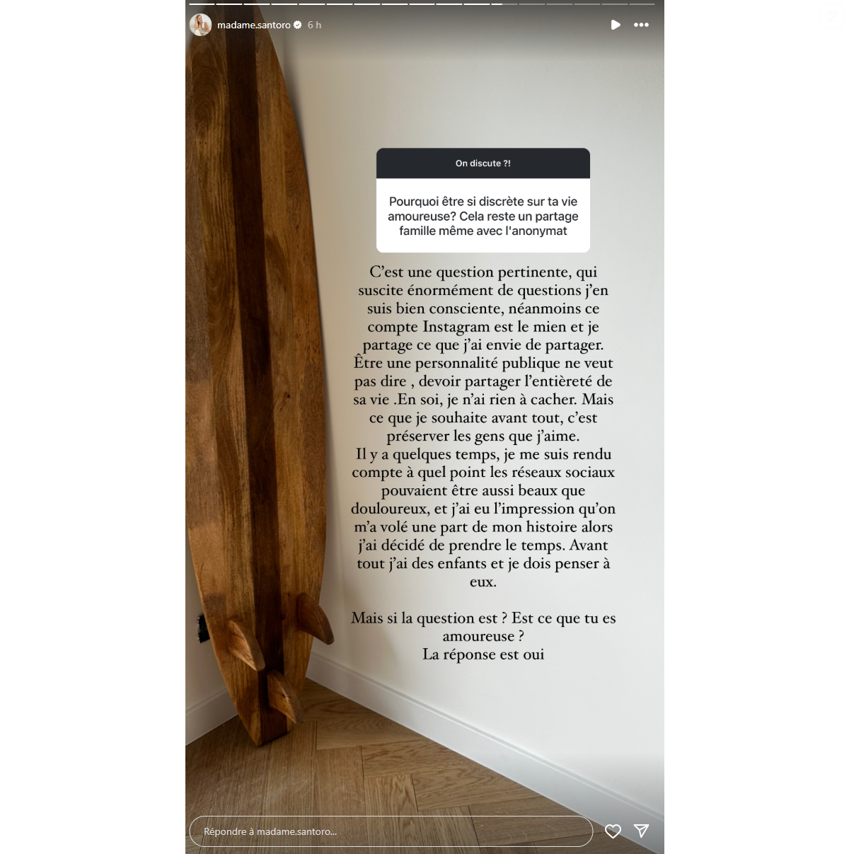 Photo : C'est sur Instagram qu'elle annonce la nouvelle. Camille ...