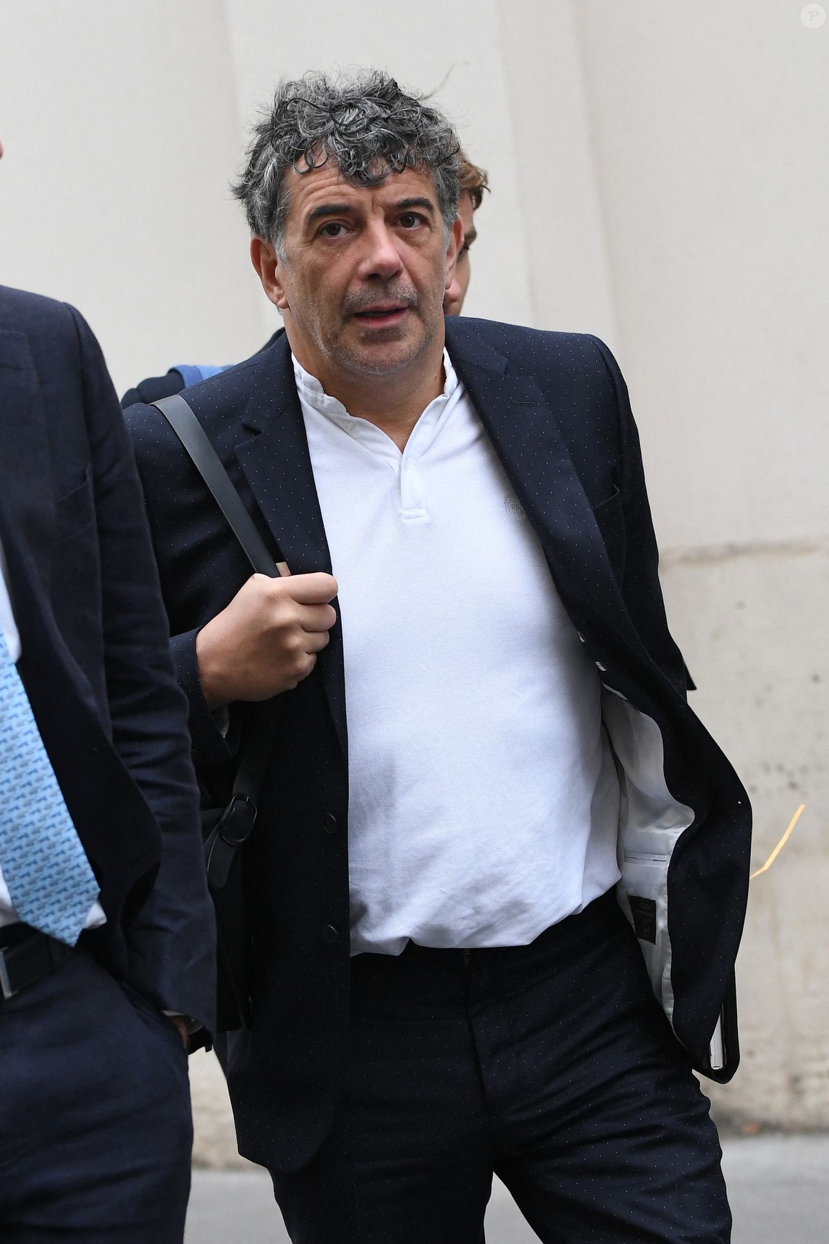 Photo : Exclusif - Stéphane Plaza arrive à la Maison de la Chimie à ...