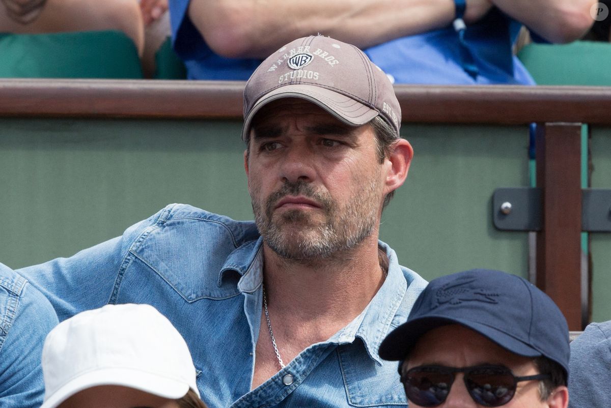 Photo : Thierry Neuvic sur les gradins lors des Internationaux de ...