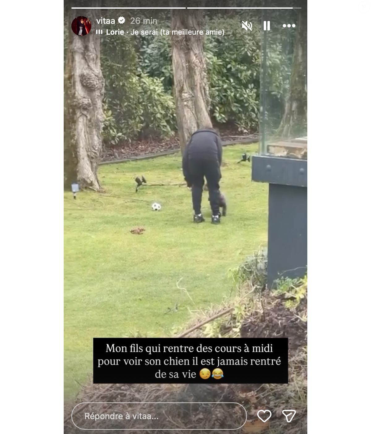 Photo : Capture Instagram - Vitaa - Purepeople