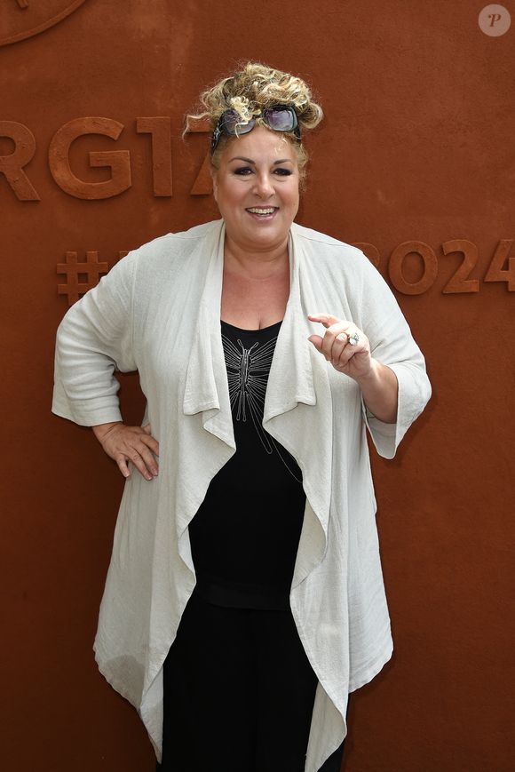 Photo : La chanteuse Marianne James assiste au 2017 French Tennis Open ...