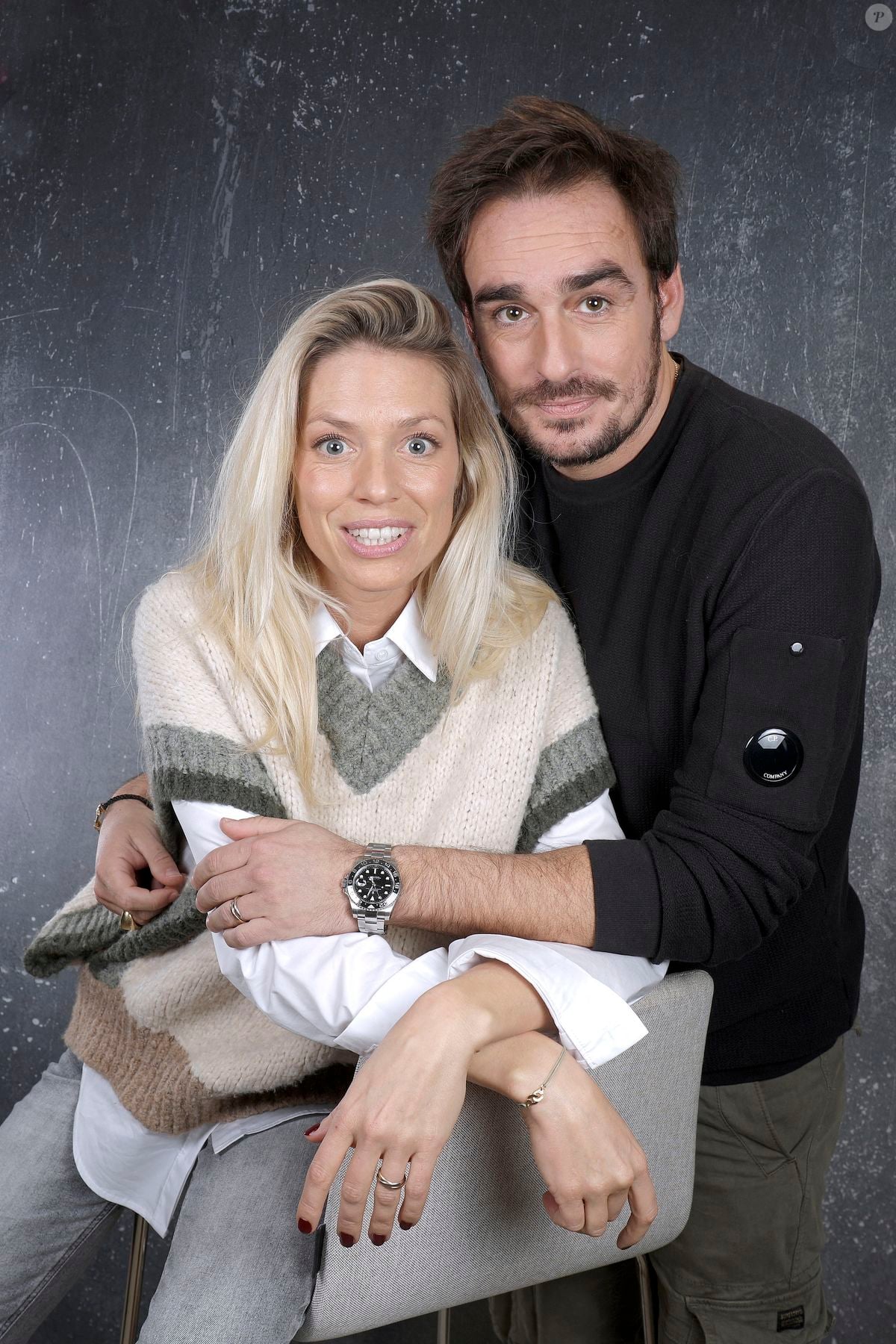 Photo : Exclusif - Kevin Levy et sa compagne Aurore Delplace lors de l ...