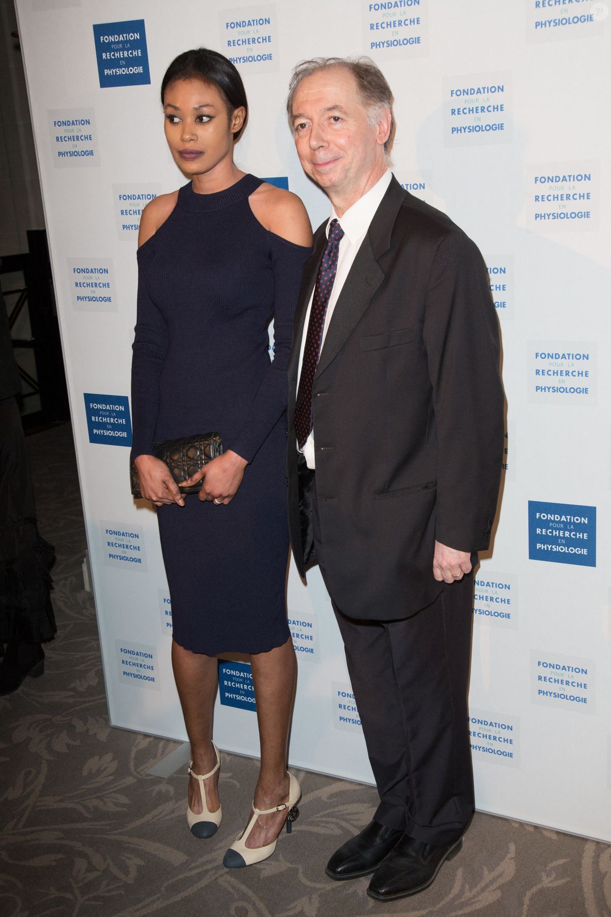 Photo : Philippe Chevalier et sa femme Tiffany assistent au diner de ...