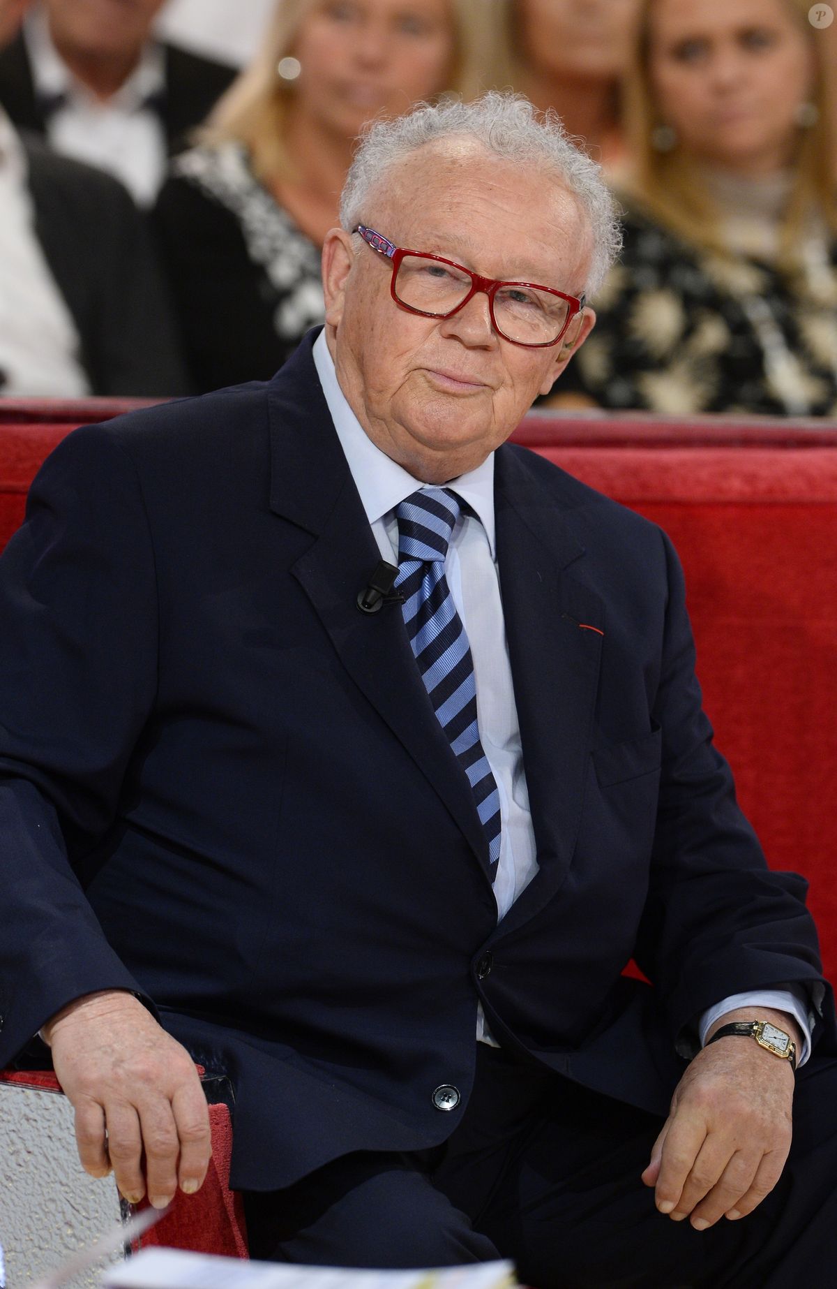 Photo : Philippe Bouvard - Enregistrement de l'émission "Vivement ...