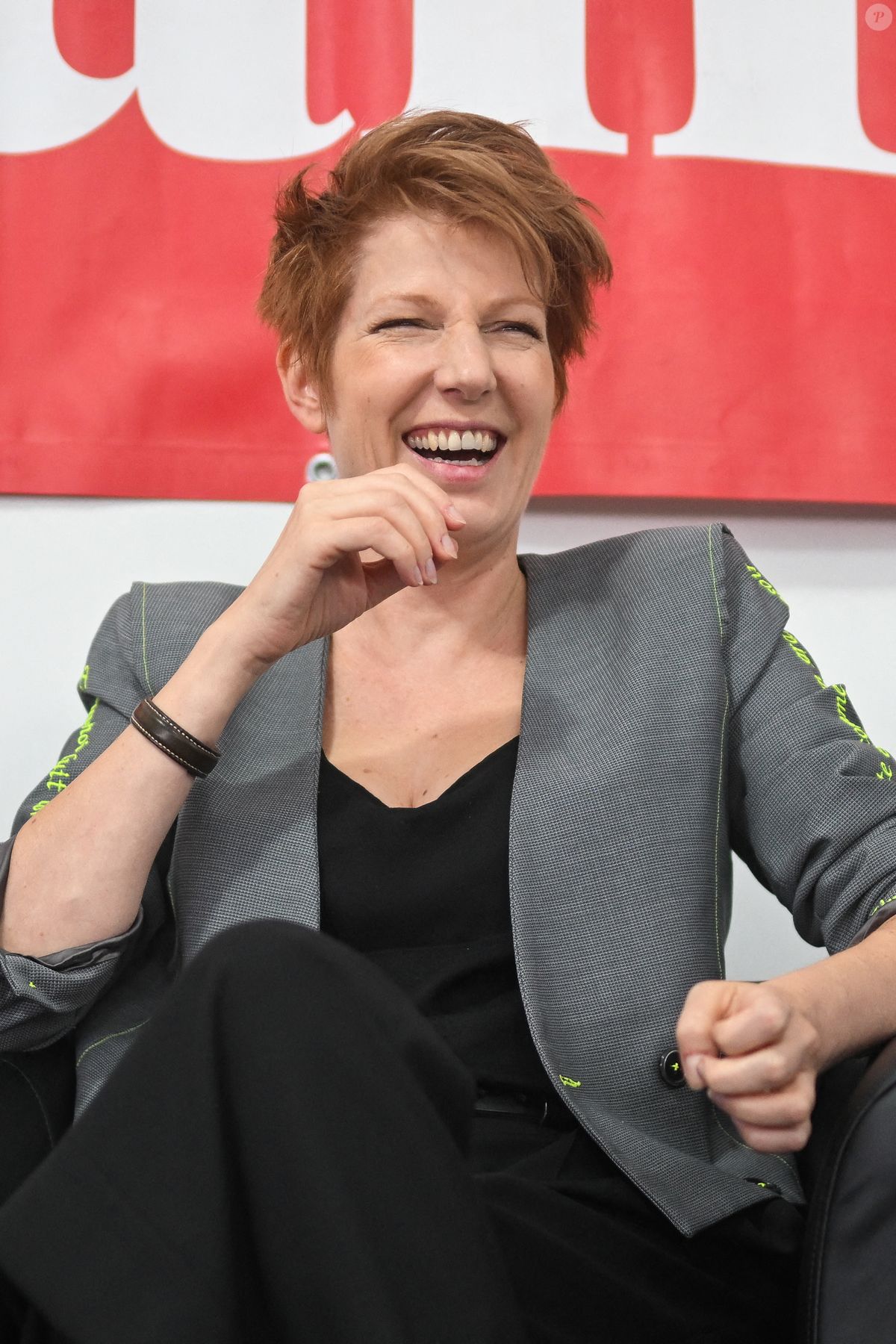 Photo : Natacha Polony à la Fête de l'Humanité sur l'ancienne base ...