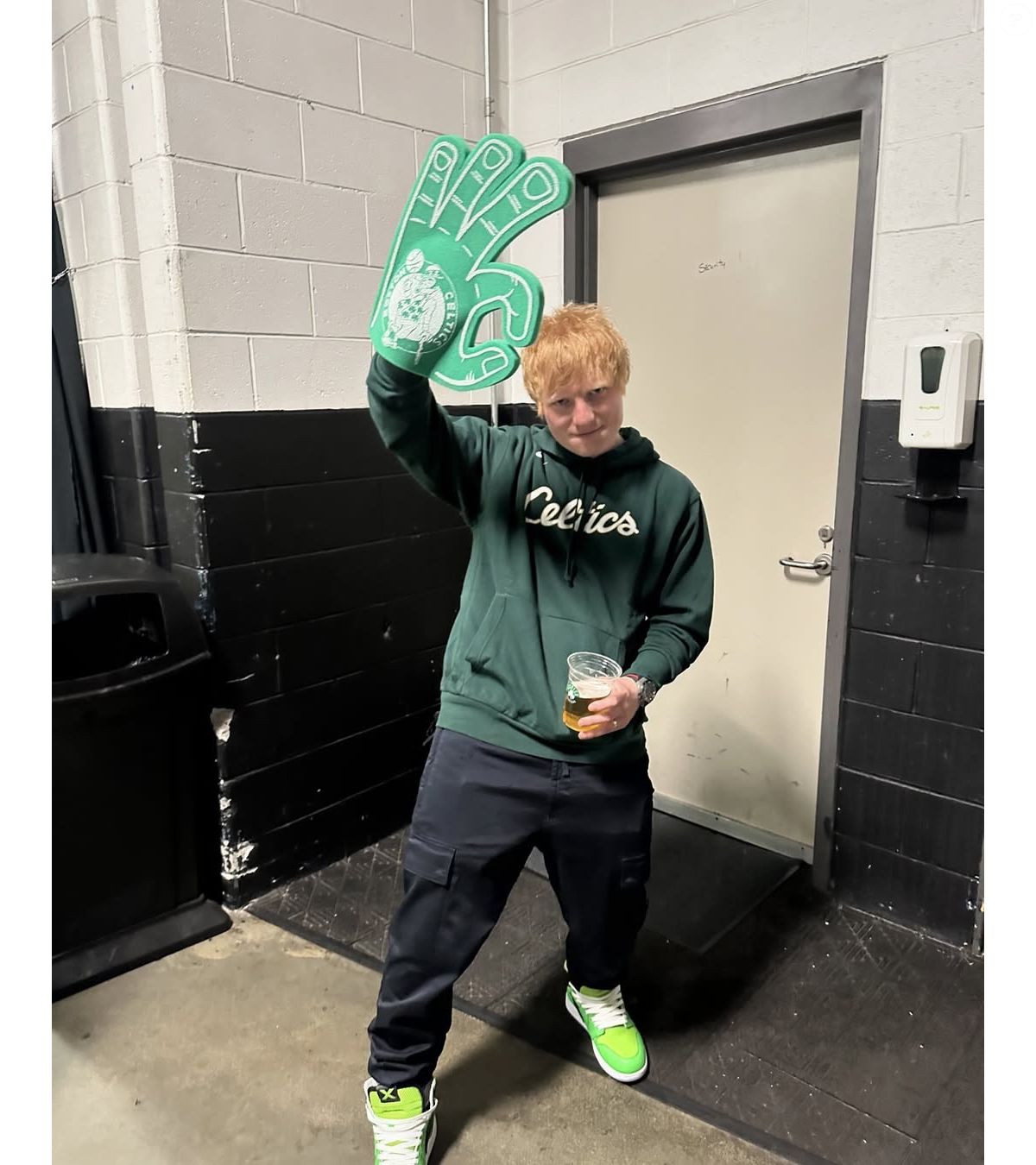 Photo : Instagram d'Ed Sheeran. - Purepeople